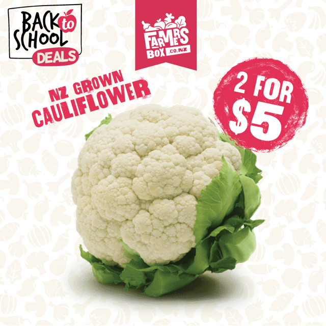 Fresh Cauliflower - Crisp & Nutritious - Farmers Box
