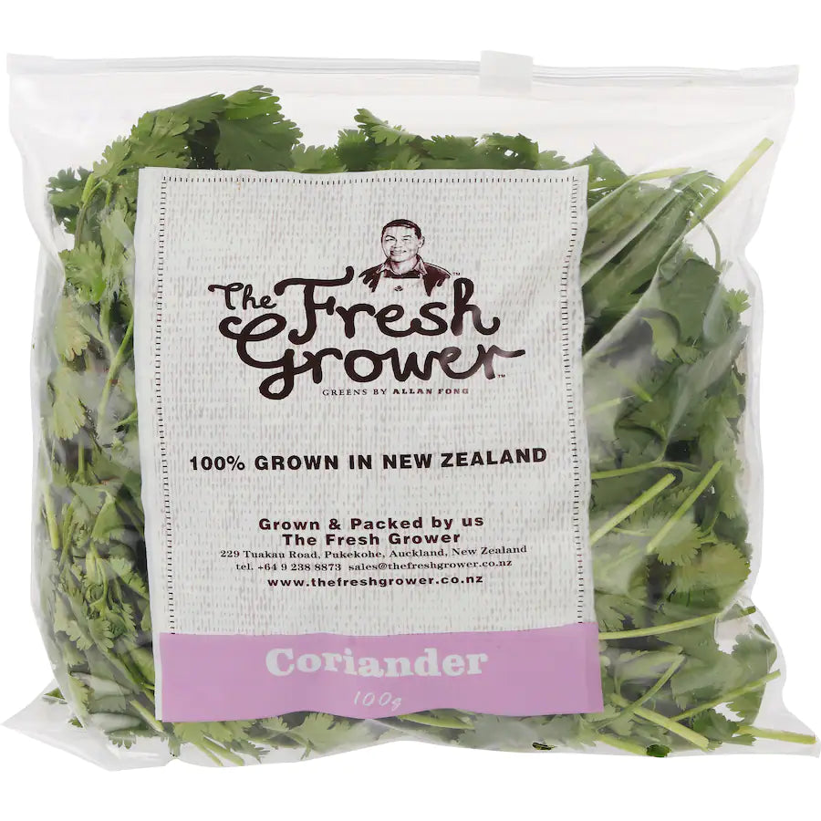 Fresh Cut Coriander (100g) - Farmers Box NZ