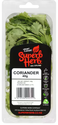Fresh Cut Coriander (40g) - Farmers Box NZ