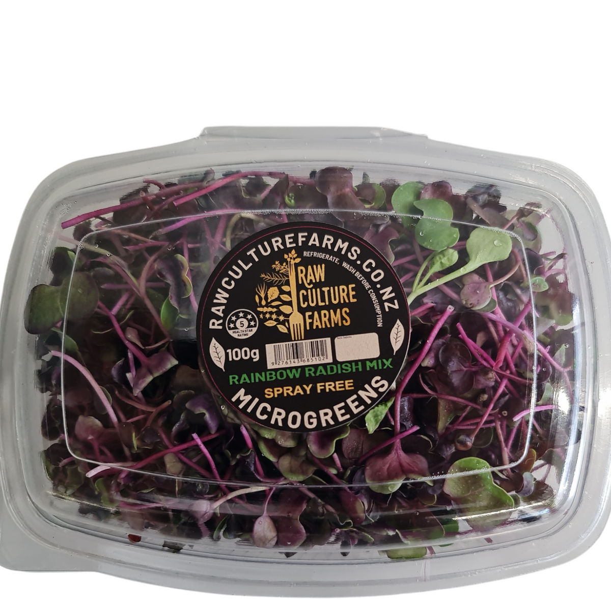 MICROGREENS RADISH MIX 70g (Spray Free) – Farmers Box